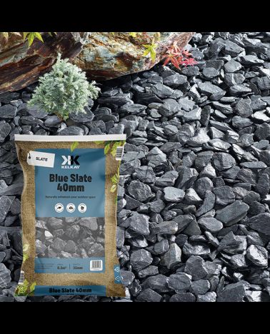 Blue slate Chips 40mm - Timbermills