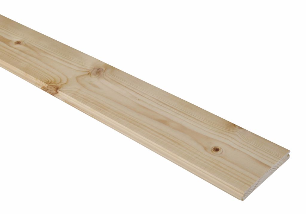 120mm x 16mm x 2.4mtr pack of 5 Cladding Pine - Timbermills