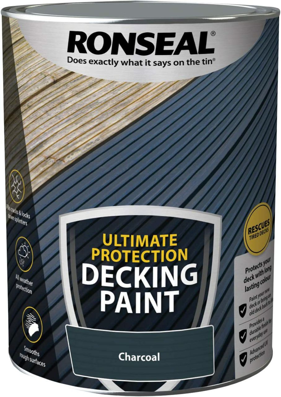 Charcoal Decking Paint 2.5lt - Timbermills