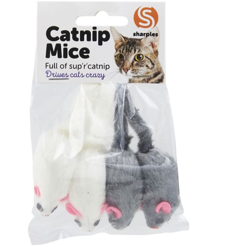 Catnip Mice 4pce - Timbermills