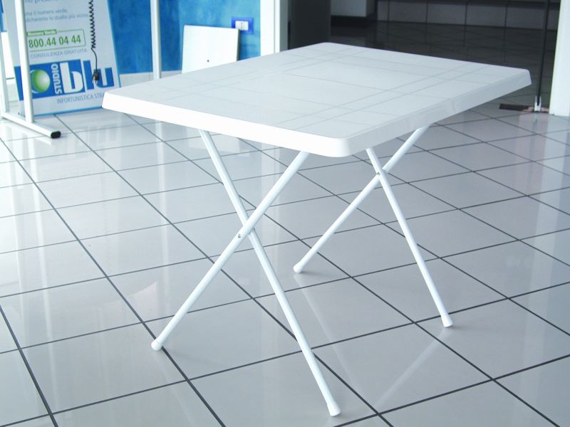 Large Folding Table White - Timbermills
