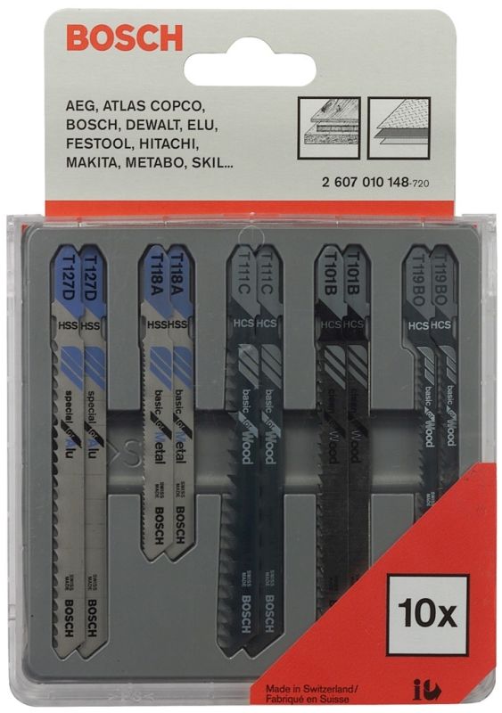 Bosch Jigsaw Blade Set - Timbermills