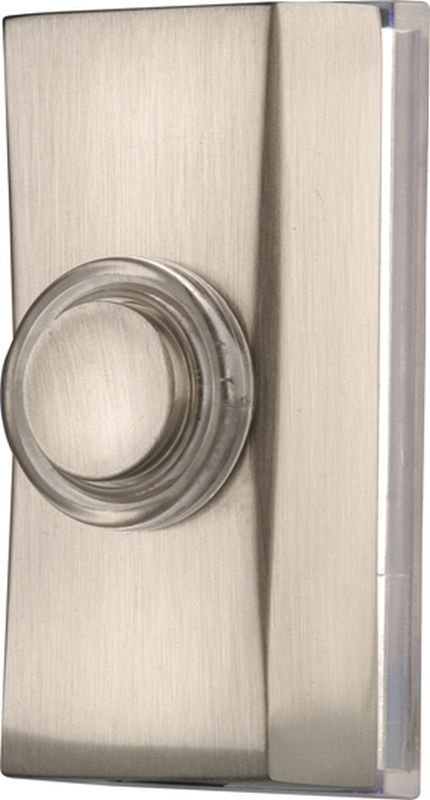 Byron Bell Push Brushed Nickel - Timbermills
