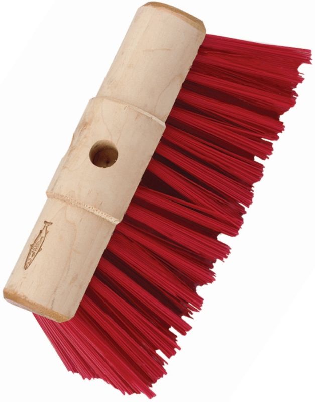 Stiff Orange PVC Broom 330mm - Timbermills