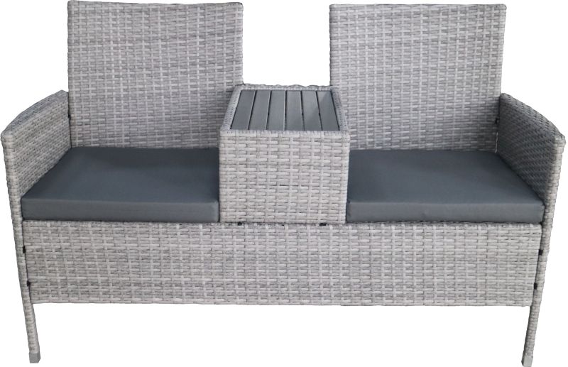 Rattan Companion Bench - Timbermills