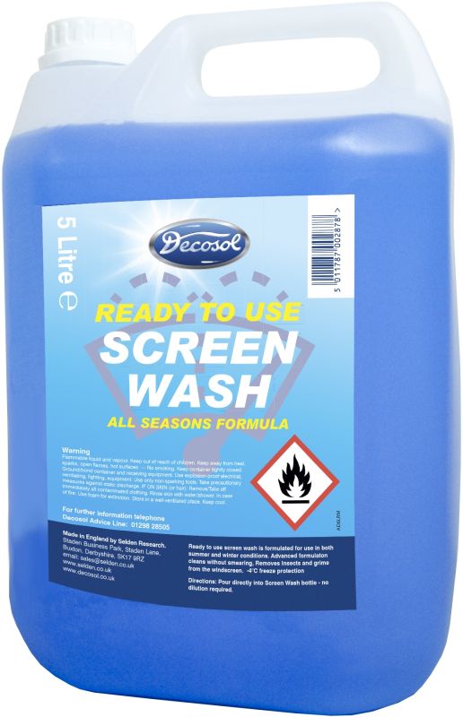Decosol Screen Wash 5Ltr - Timbermills