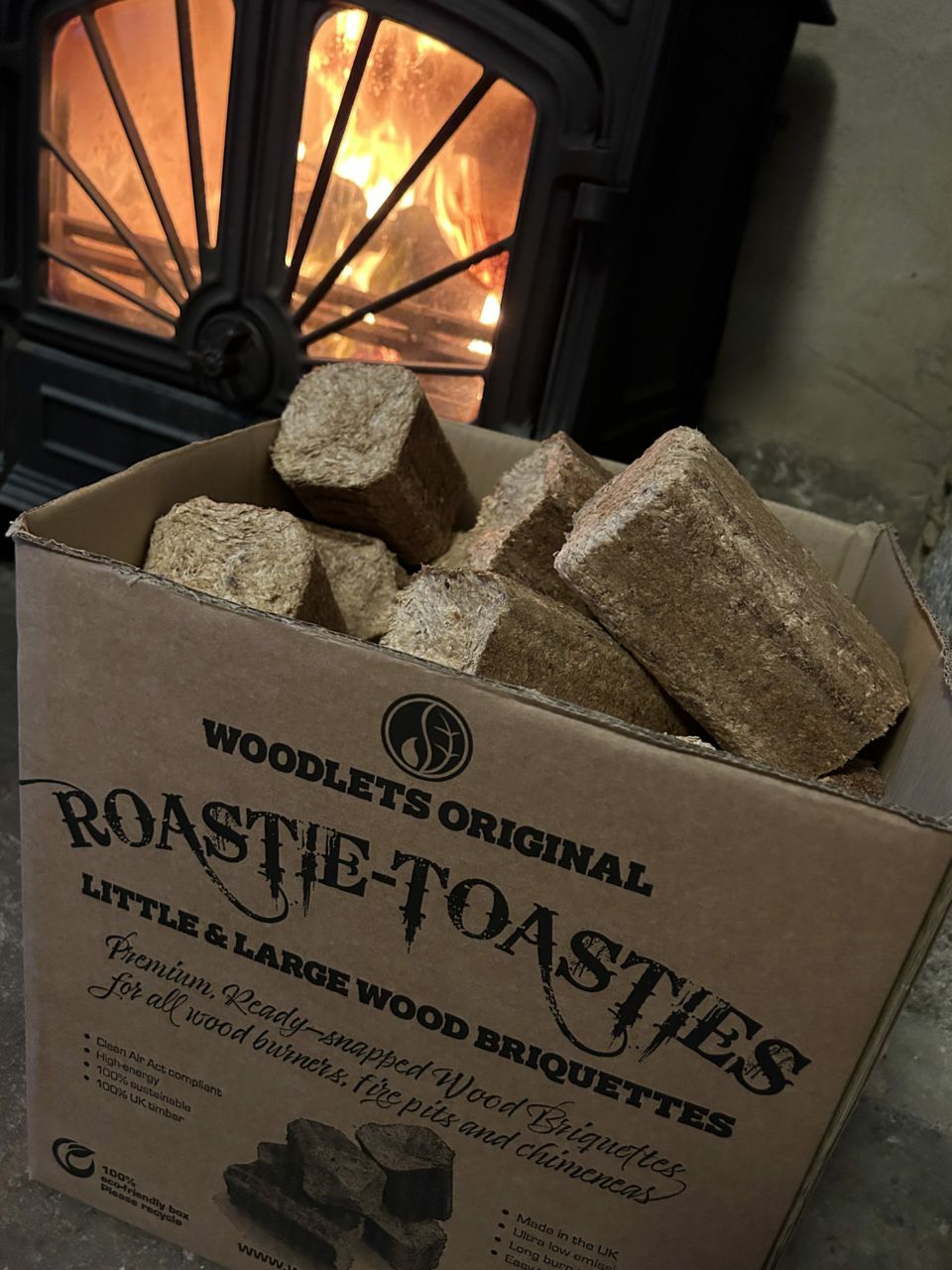 Woodlets Roastie Toasties 20kg - Timbermills