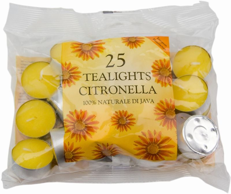 Citronella Tea Lights (25) - Timbermills
