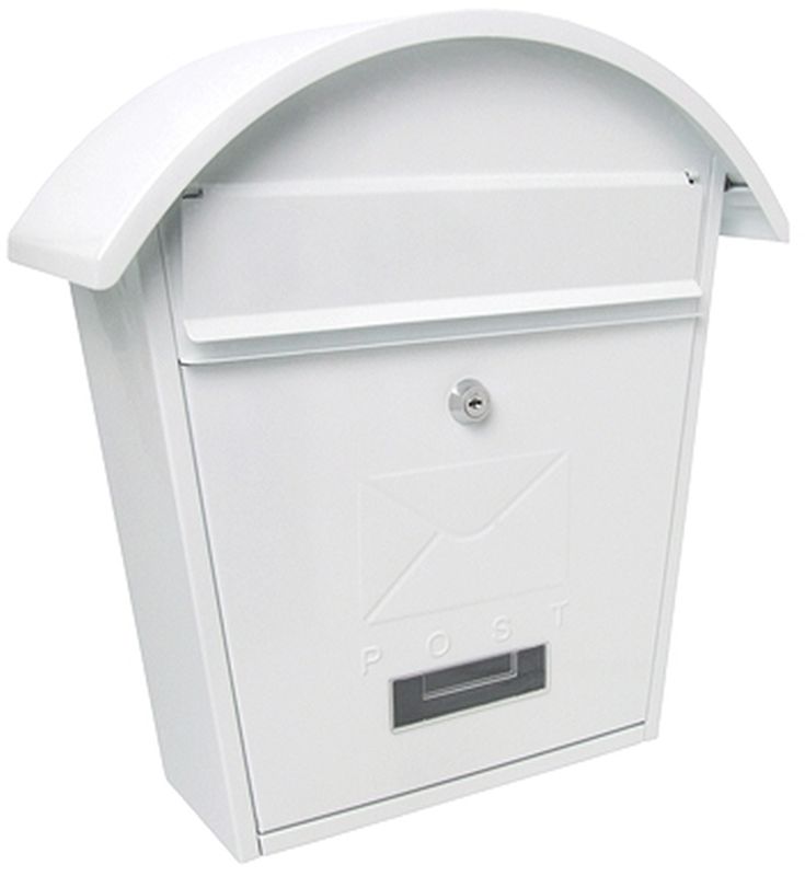 Classic Post Box White - Timbermills