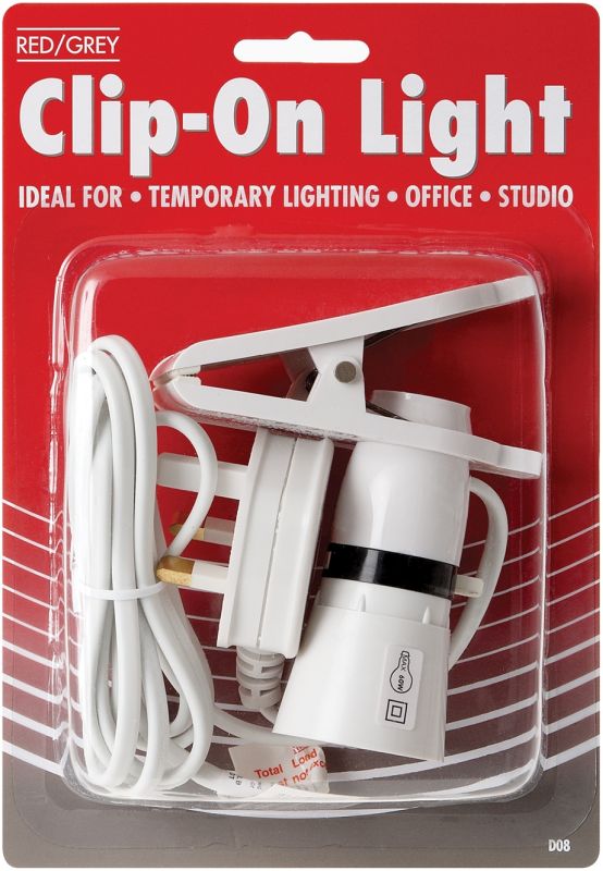 Clip On Light With Flex plug - Timbermills