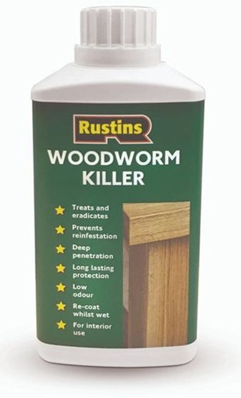 Rentokil WoodWorm Treatment 500ml - Timbermills