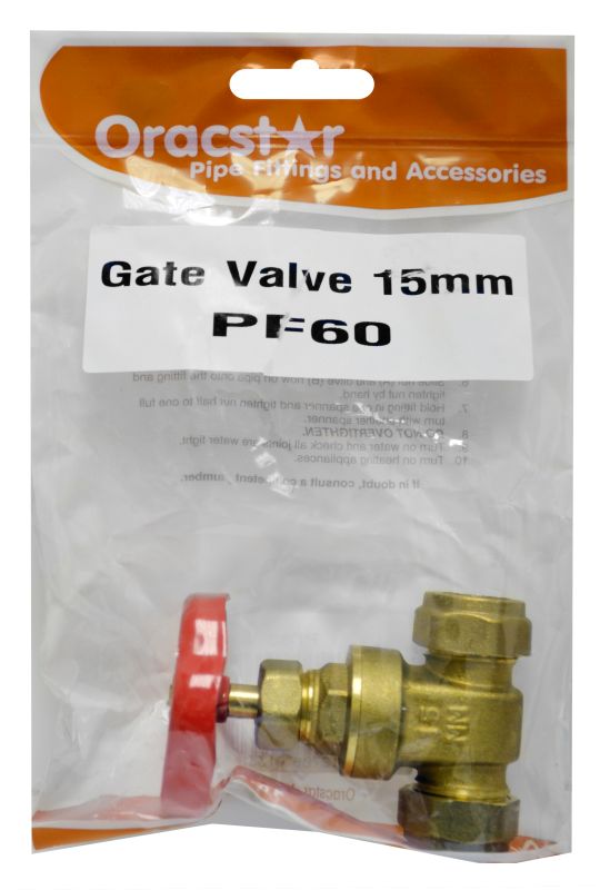 15mm COMPRESSION GATE VALVE - Timbermills