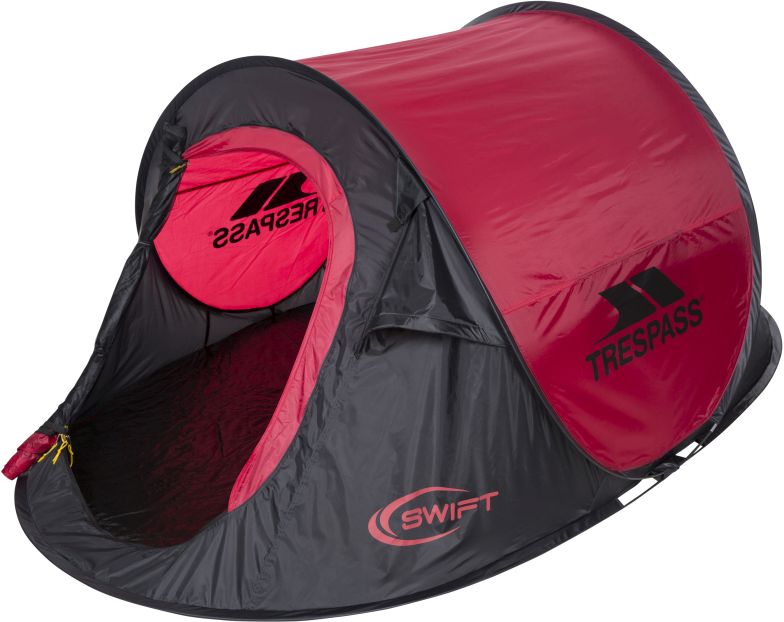 Trespass Swift2 Pop Up Two Man Tent - Timbermills